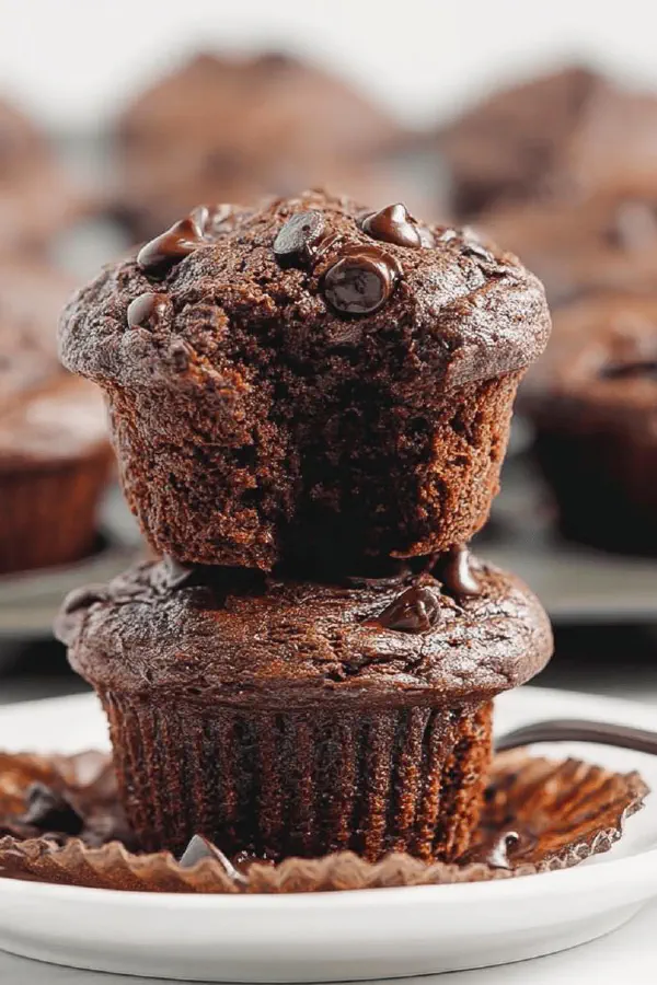 Dark Cocoa Muffins | Delicious Recipes